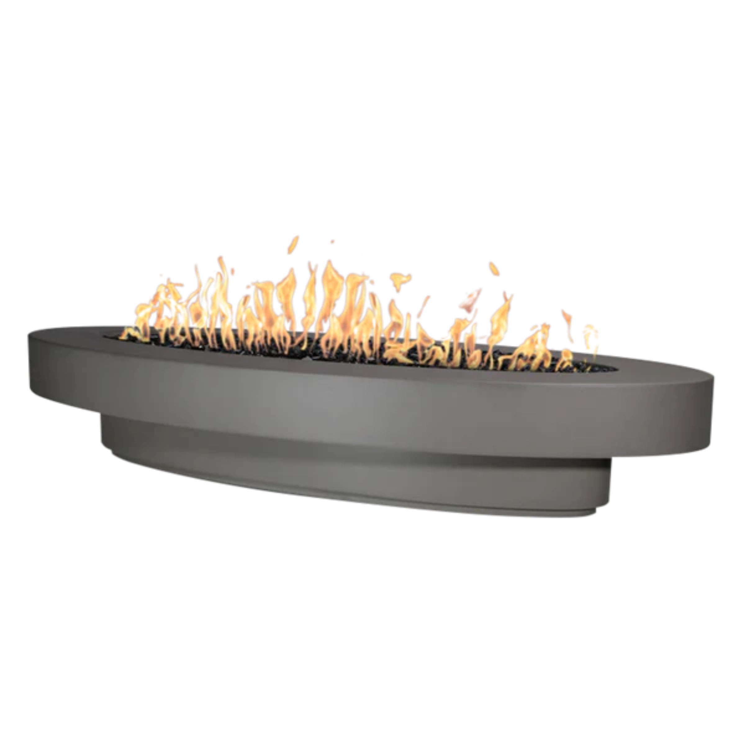 Fire By Design – Midway Oval Fire Table & Fire Pit – 72" – Fire Pit ...